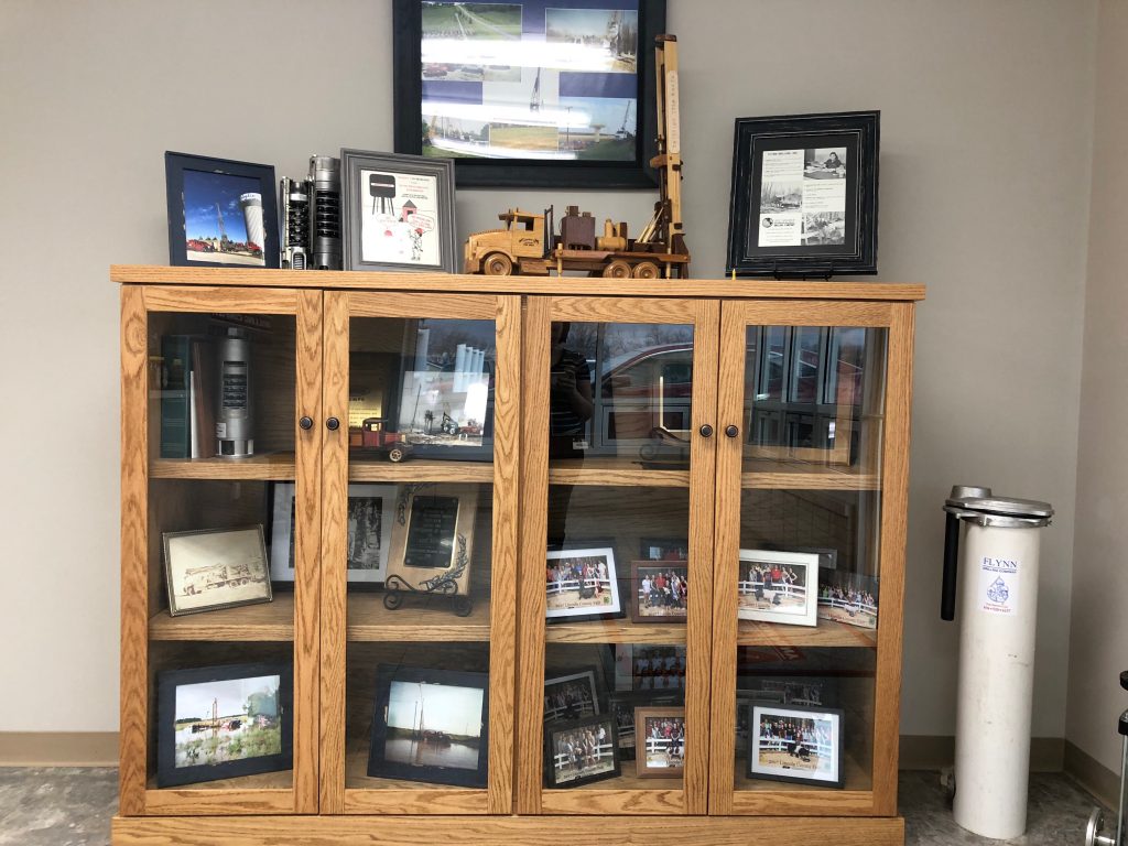 Display Cabnet | Flynn Drilling Complete Water Services